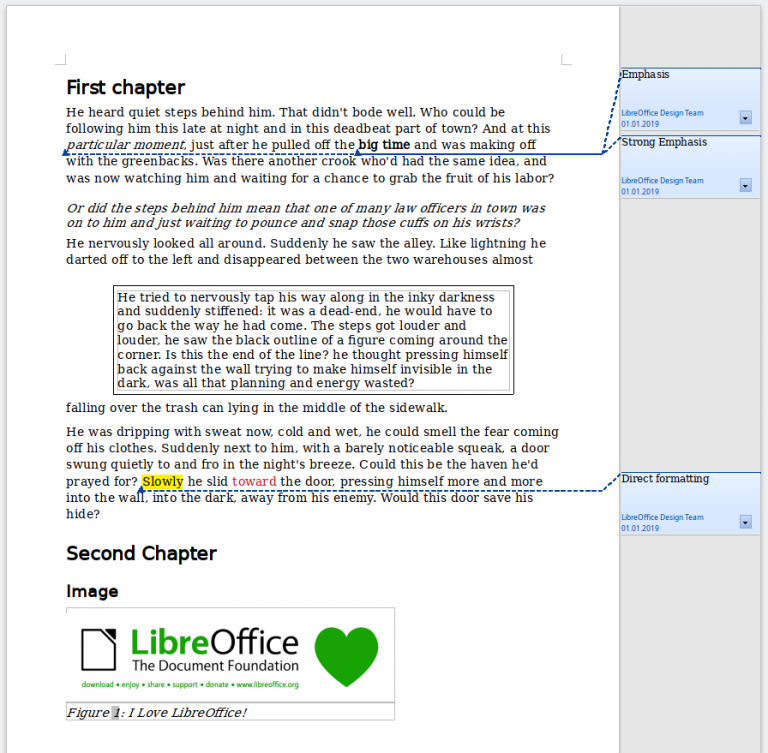 Formatted dummy text - LibreOffice Design Team Formatted dummy text - LibreOffice Design Team
